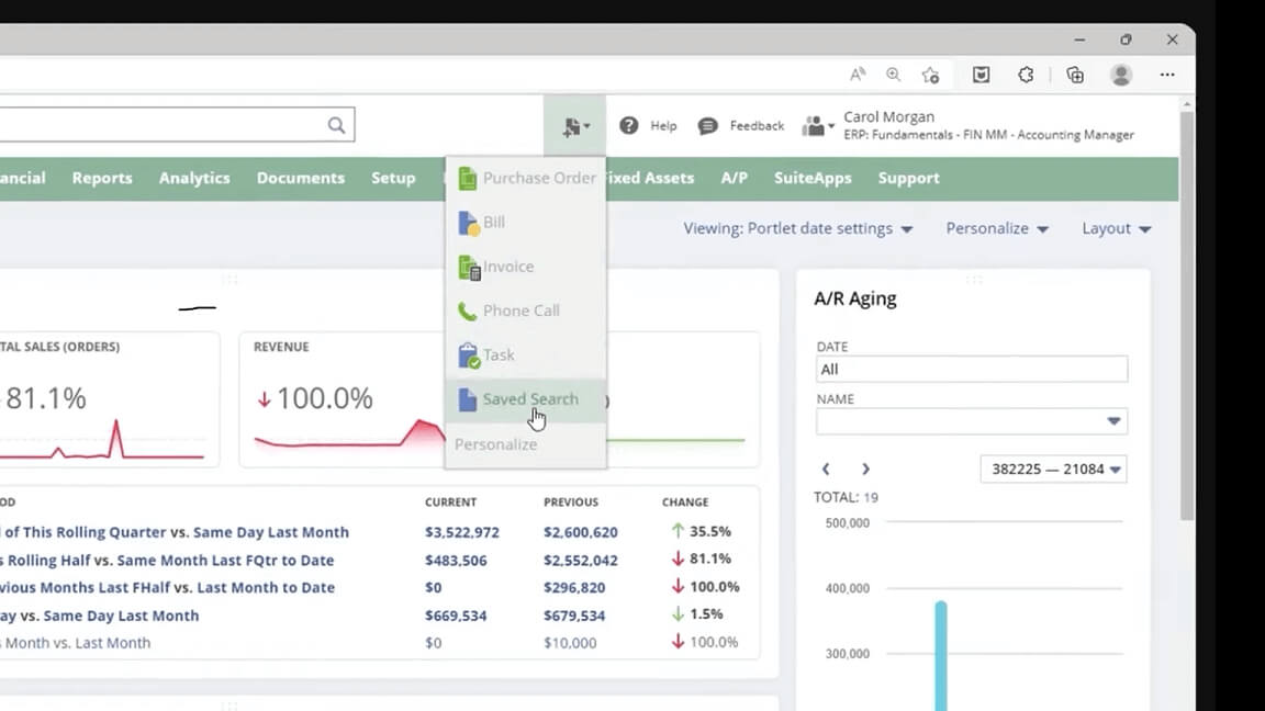 How to Create a Saved Search in NetSuite - BestCRMSoftware